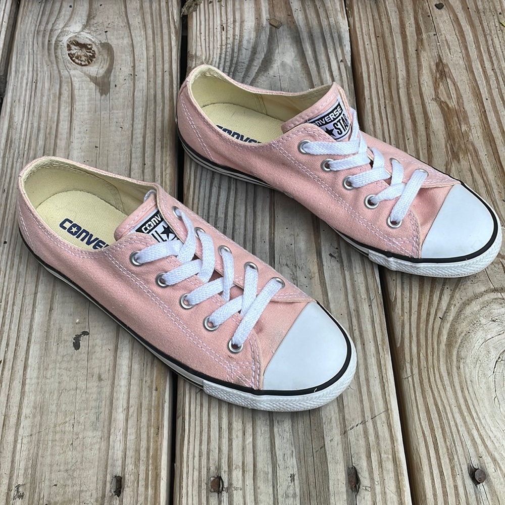 Pink Converse Women's Chuck Taylor All Star Size 6 - Gem